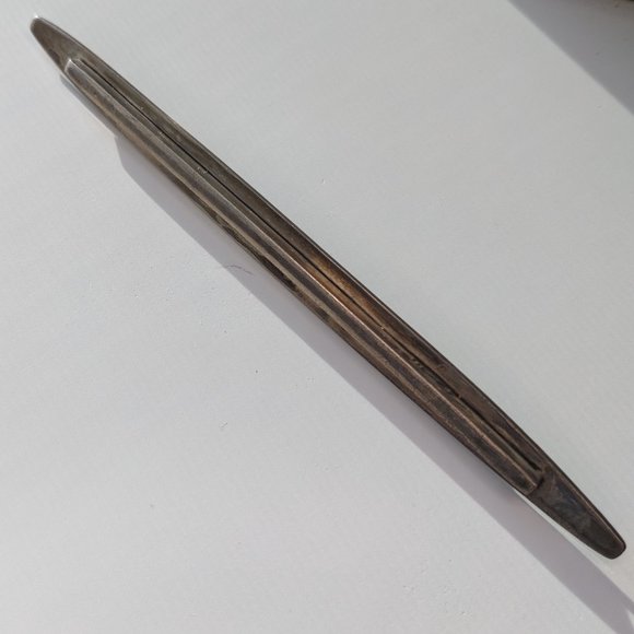 Vintage | Jewelry | Vintage Long Thin Sterling Silver Bar Pin | Poshmark
